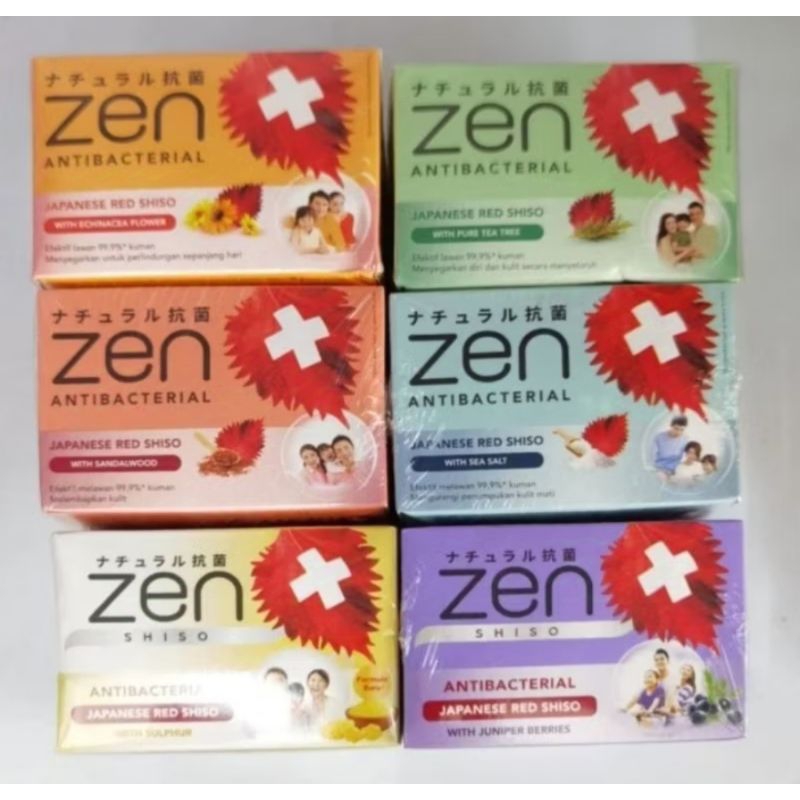 Jual Paket Isi 3 Sabun Zen Batang 70gr All Varian | Shopee Indonesia
