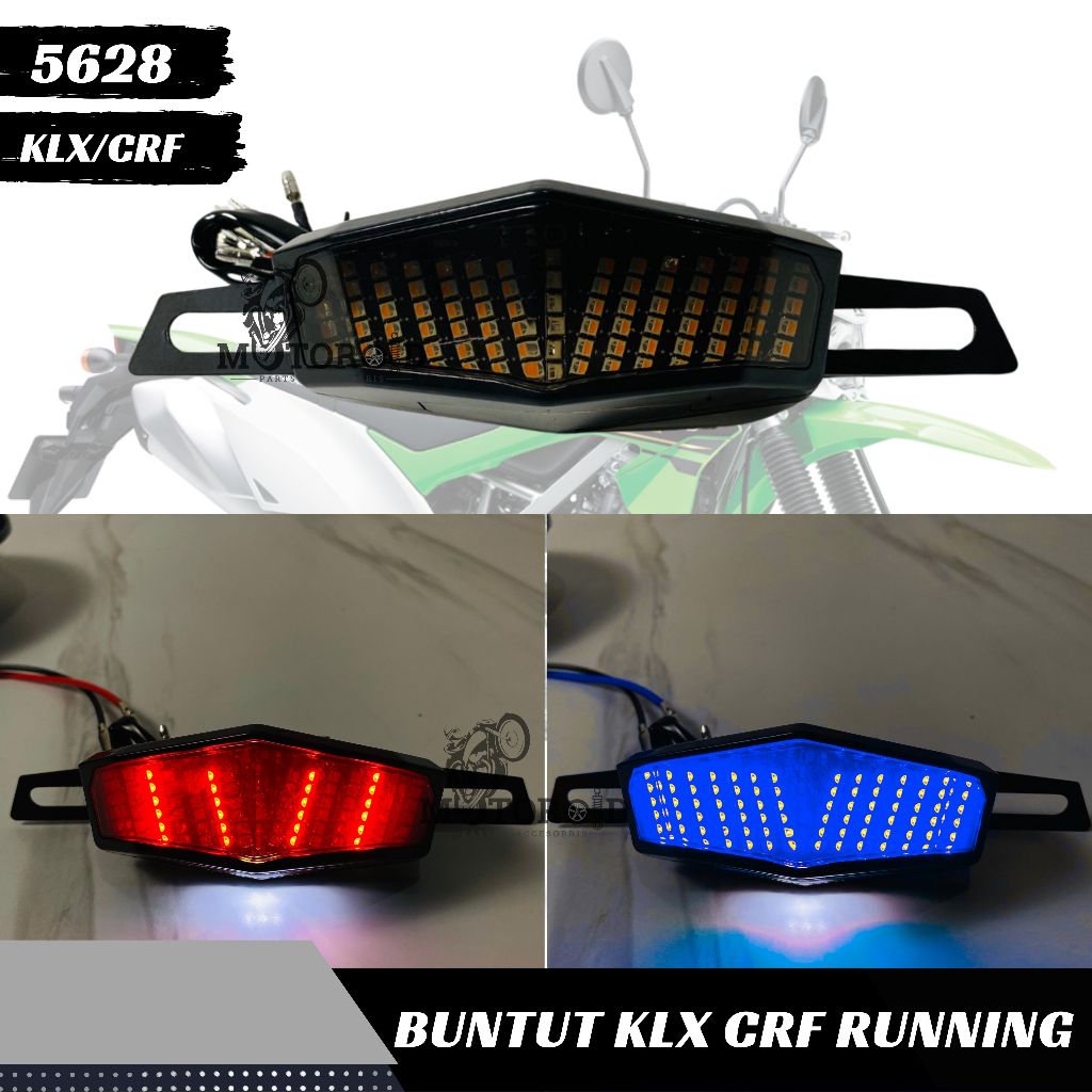 Jual Stoplamp Buntut Spakbor Belakang Klx Running X-case 7 8 Mode Otomatis Plus Sein CRF WR155 D ...
