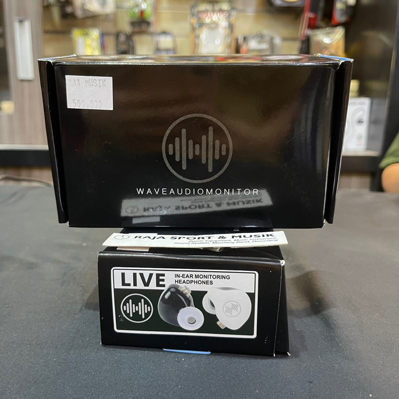 Jual WAVE 1 LIVE IN EAR MONITOR IEM WAVE AUDIO - ORIGINAL | Shopee ...