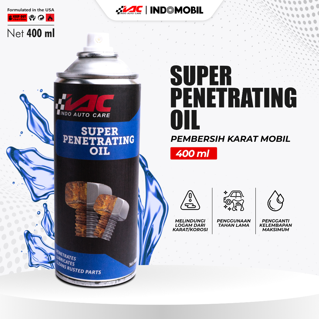 Jual Super Penetrating IAC Indo Auto Care - Oil Pembersih Karat Mobil ...
