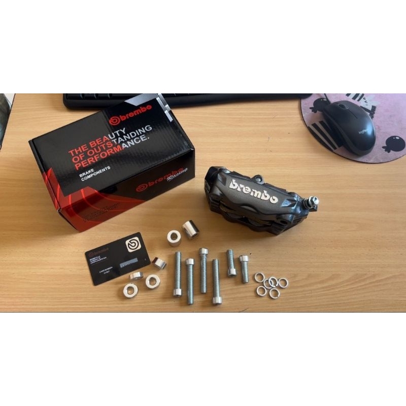 Jual KALIPER M SERIES M432 BLEMBO M32 MONOBLOK 4PISTON PITC100 DISC ...
