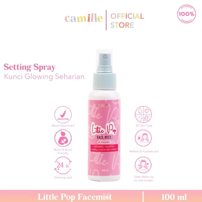 Jual CAMILLE LITTLE POP FACE MIST BY CAMILLE BEAUTY | CAMILLE FACE MIST ...