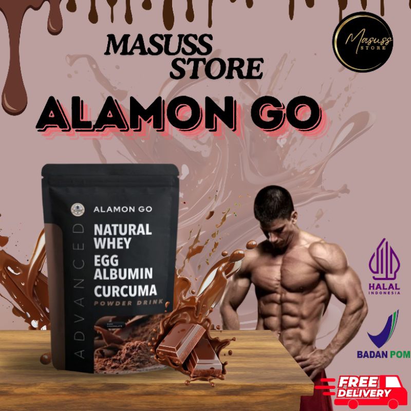Jual Alamon Go Susu Penambah Berat Badan Bantu Maksimalkan Massa Otot ...