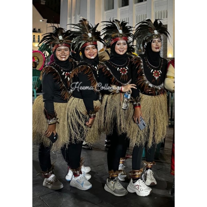 Jual Baju adat/rok/rumbai papua (dewasa) | Shopee Indonesia