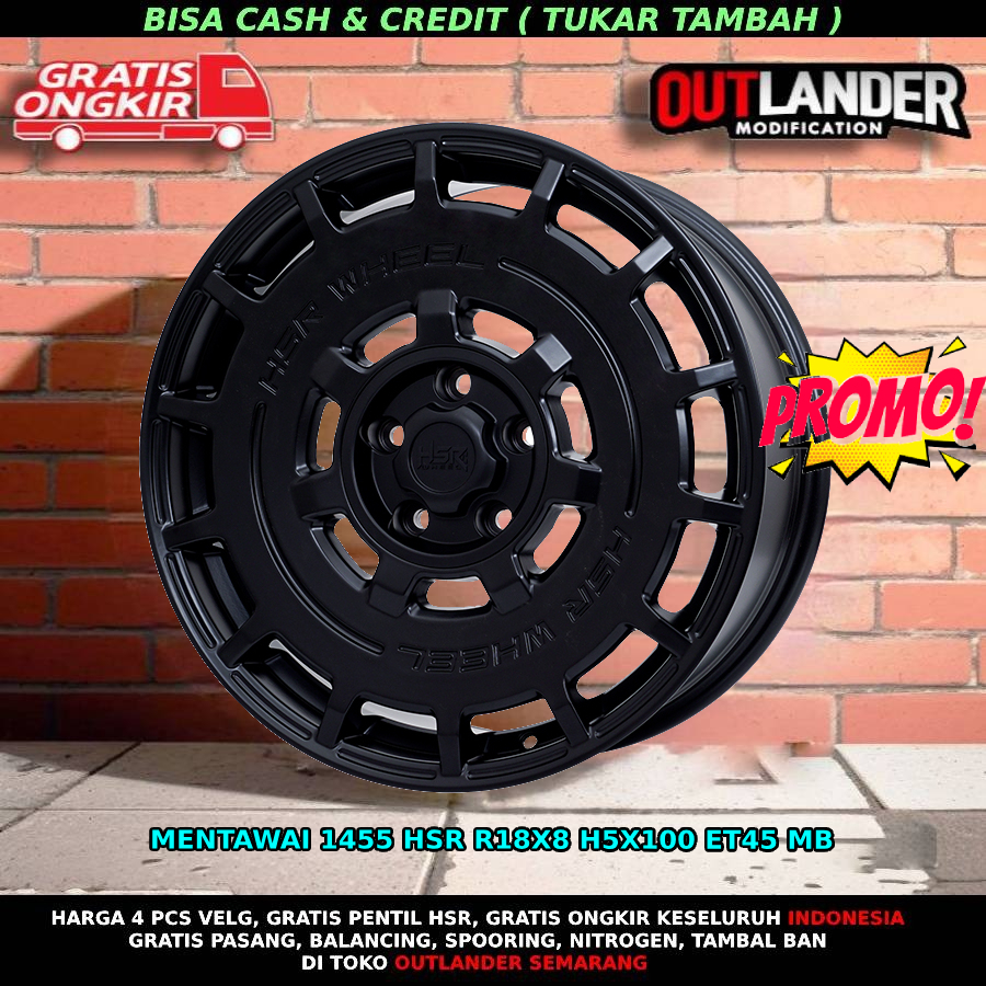 Jual Velg racing ring 18 new veloz altis yaris cross vw beetle audi tt ...