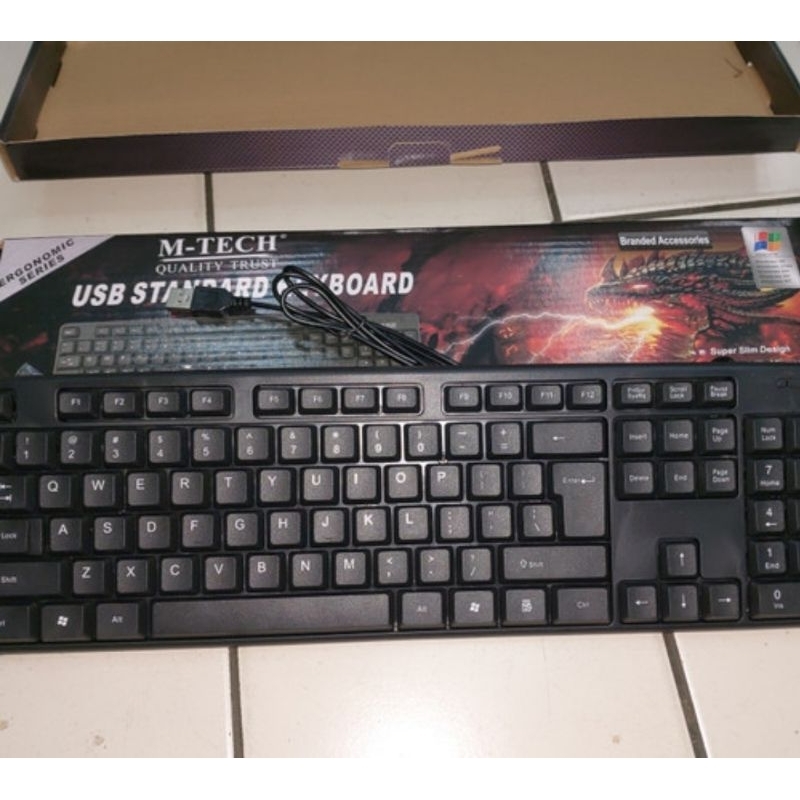 Jual Keyboard USB M Tech MTech Komputer Laptop STD 01 Mouse Acesories ...