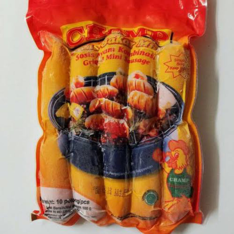 Jual champ sosis bakar mini 500 gr | Shopee Indonesia