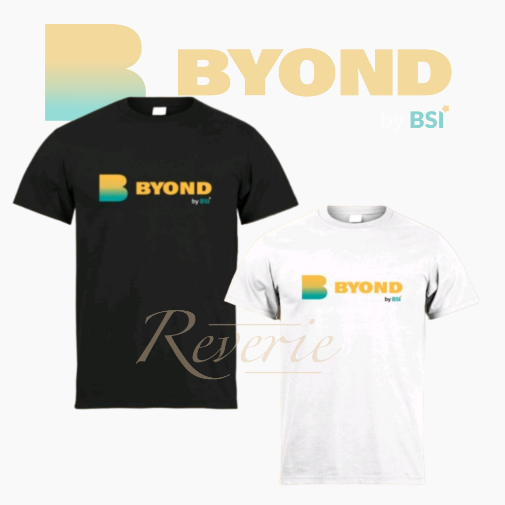 Jual KAOS BEYOND BY BSI SERAGAM BAJU TSHIRT STAFF KARYAWAN BYOND BANK ...