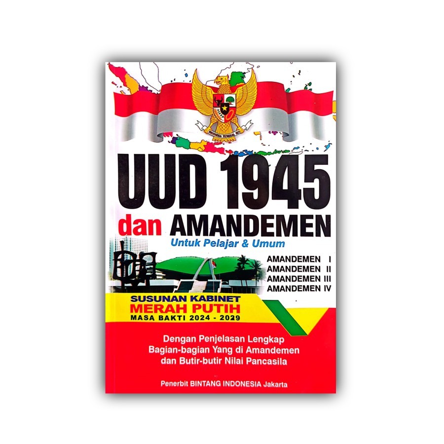 Jual Buku UUD 1945 & Amandemen Lengkap/ Buku Undang-Undang 45 | Shopee ...