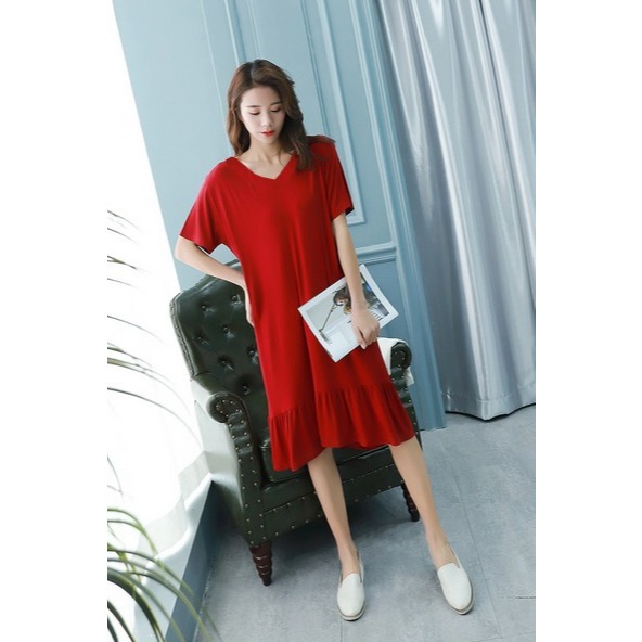 Jual PAKAIAN IBU HAMIL MODEL DASTER POLOS BAHAN ADEM HALUS LENGAN ...