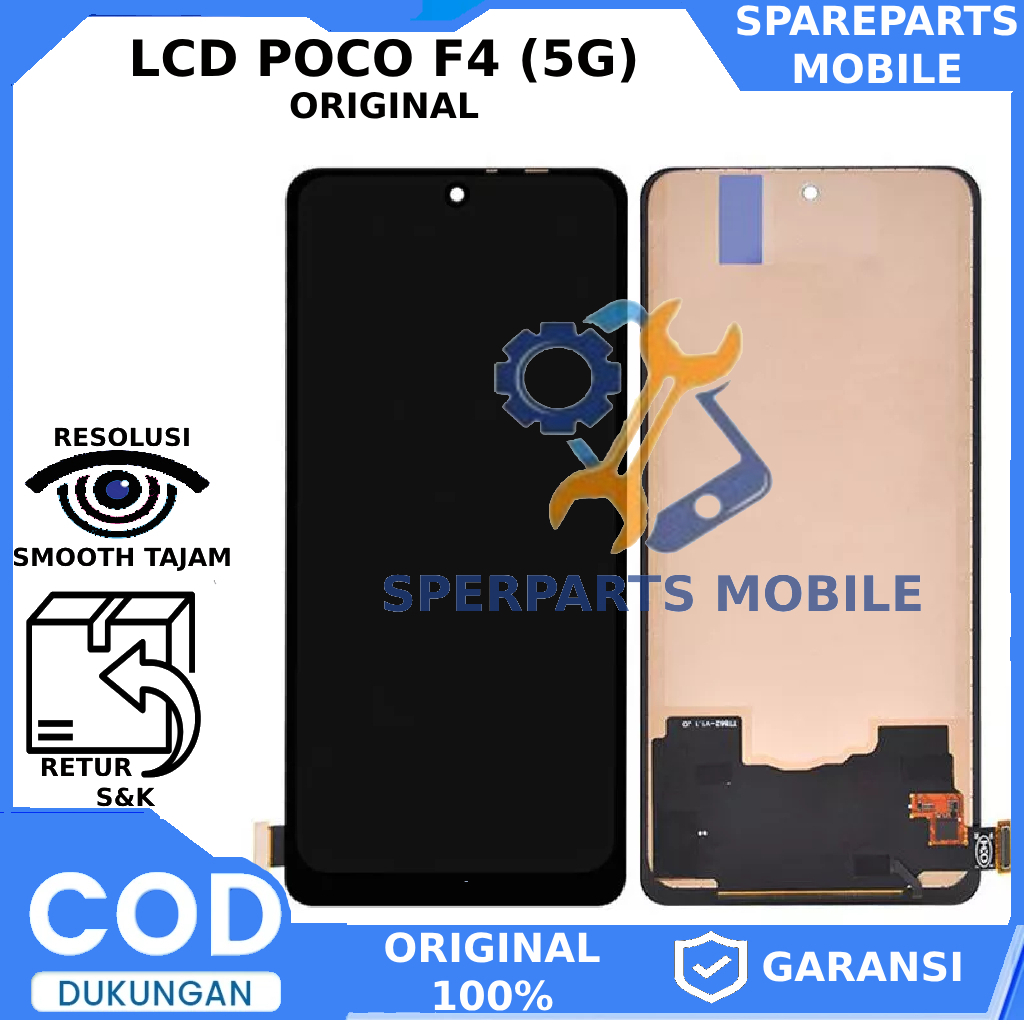 Jual LCD TOUCHSCREEN POCO F4 GT / POCO F4 5G ORIGINAL GARANSI FREE LEM ...