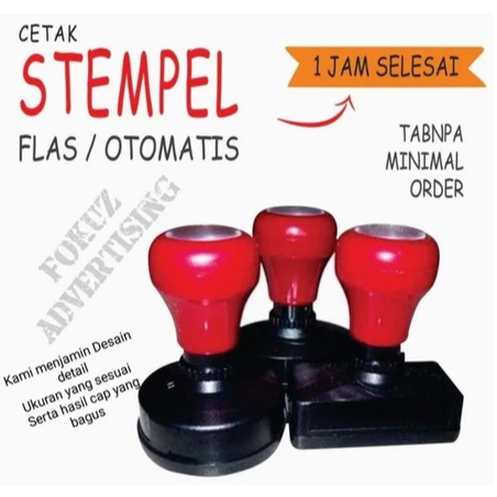 Jual Stempel Flash / Stempel Otomatis / Stempel Murah / Stempel Custom | Shopee Indonesia
