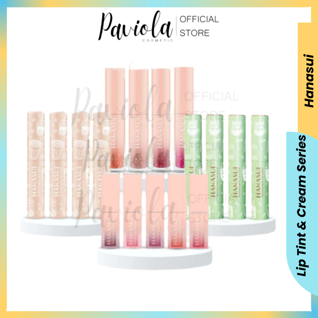 Jual ⚡Paviola⚡ Hanasui Tintdorable Lip Stain | Matcha Latte | BOBA ...