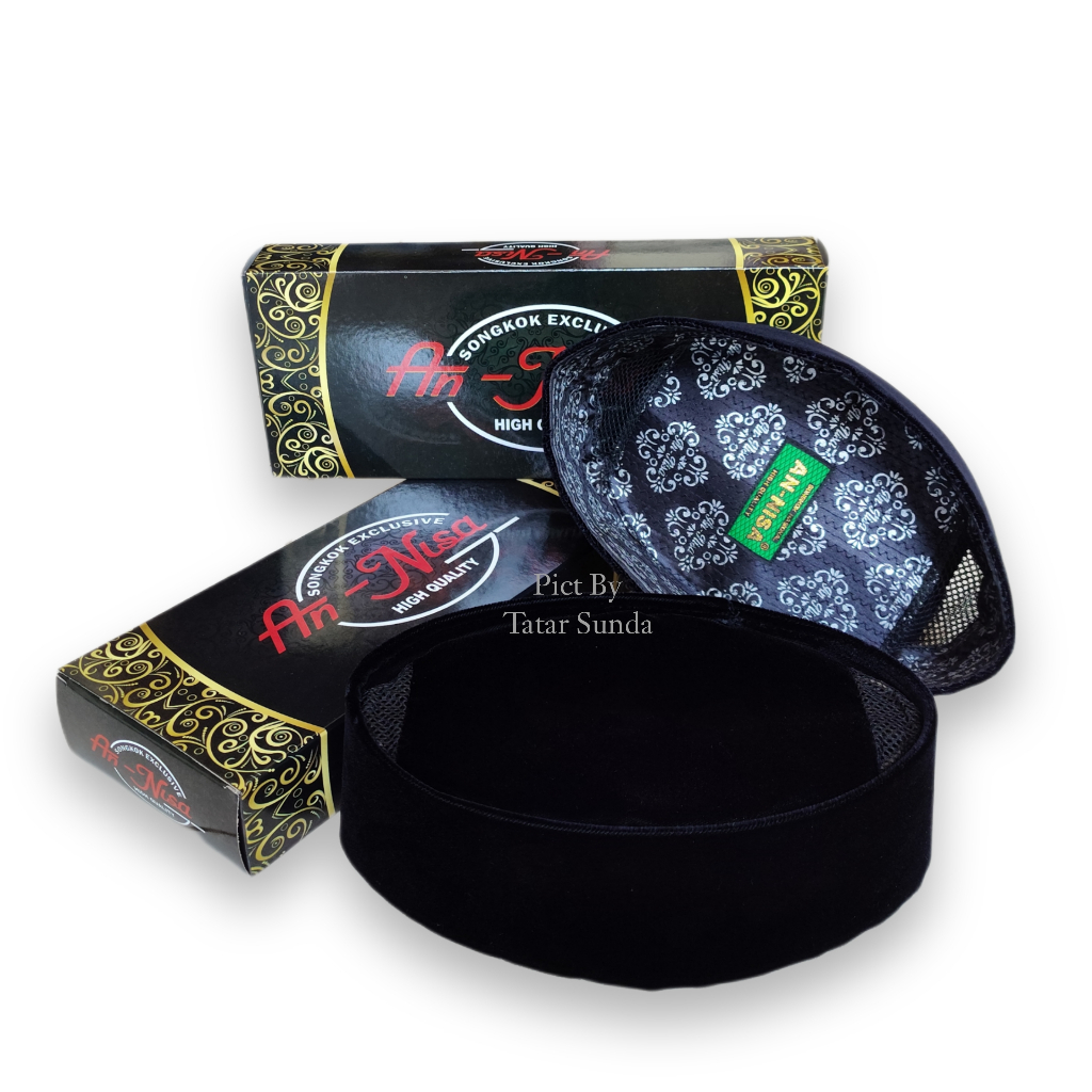 Jual Peci Kopiah Songkok Kopyah Kopeah Annisa Tinggi 6 7 8 9 10 Cm Size ...