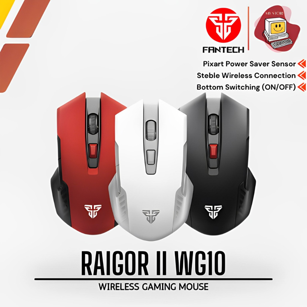 Jual Fantech Wireless Gaming Mouse RAIGOR II WG10 - Mouse Gaming RAIGOR ...