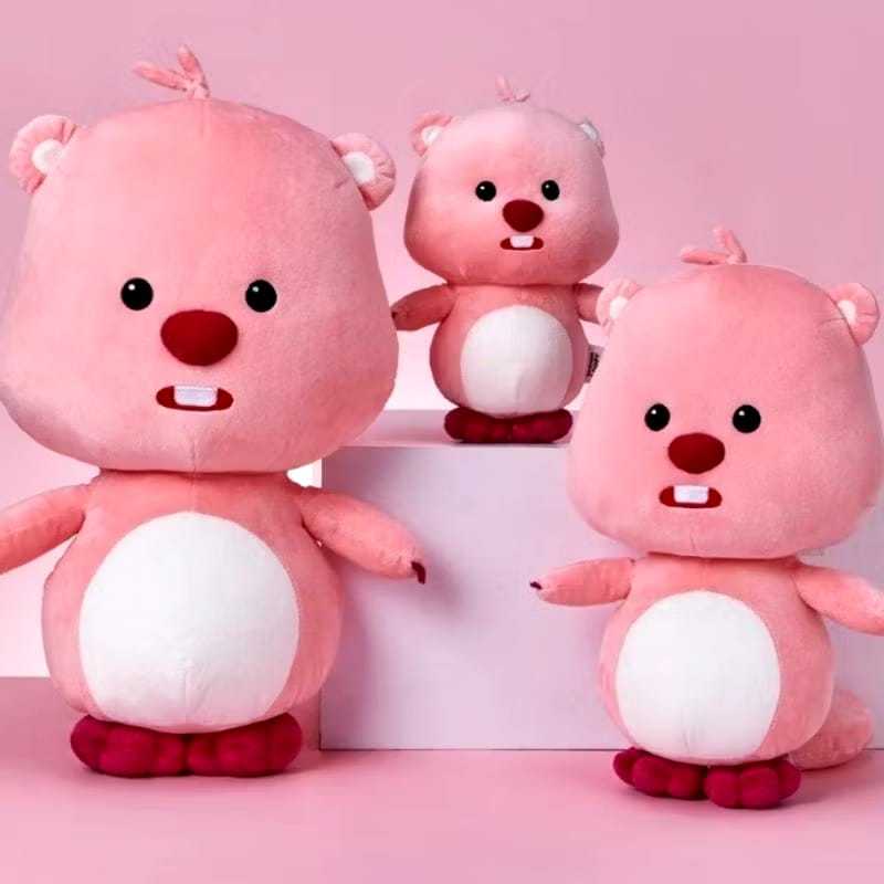 Jual 35cm Boneka loopy zanmang karakter pororo high quality bahan plush ...