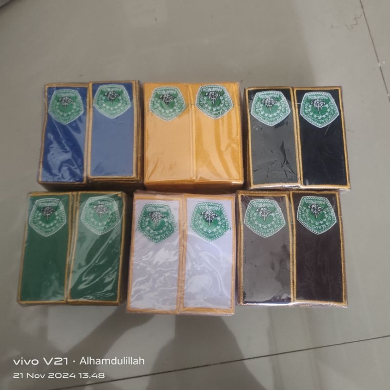 Jual tingkatan sabuk bordir pencak silat per pack(100pcs) | Shopee ...