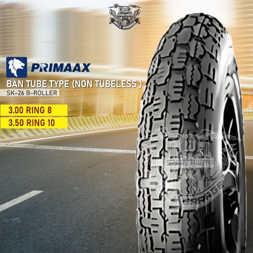 Jual BAN PRIMAAX SK-26 B-ROLLER BAN PRIMAX BAN GEROBAK BAN GEROBAK ...