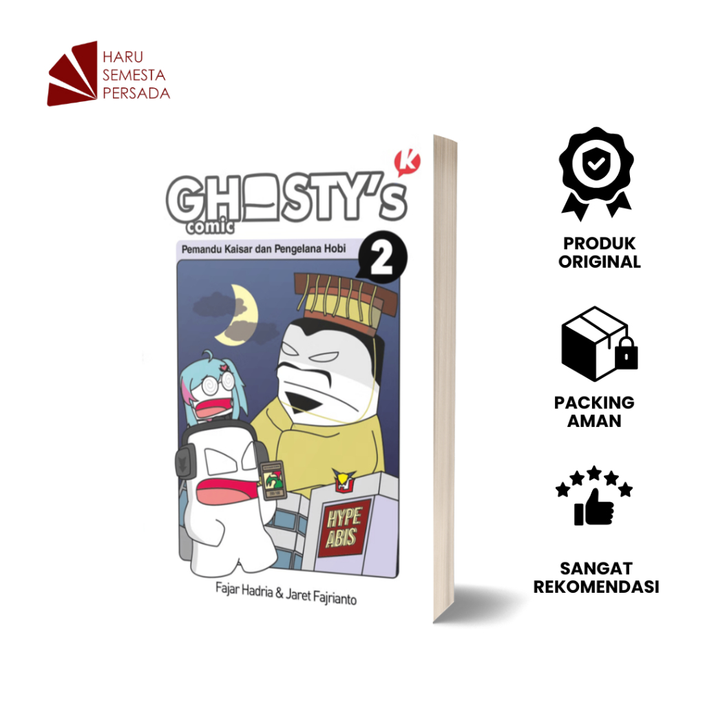 Jual KOMIK GHOSTY'S COMIC 2 - PEMANDU KAISAR DAN PENGELANA HOBI - Fajar Hadria Putra - Jaret ...