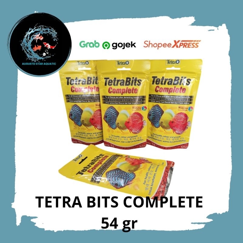 Jual TETRA BITS COMPLETE 50 GRAM PAKAN IKAN HIAS TROPIS CICHLID ...