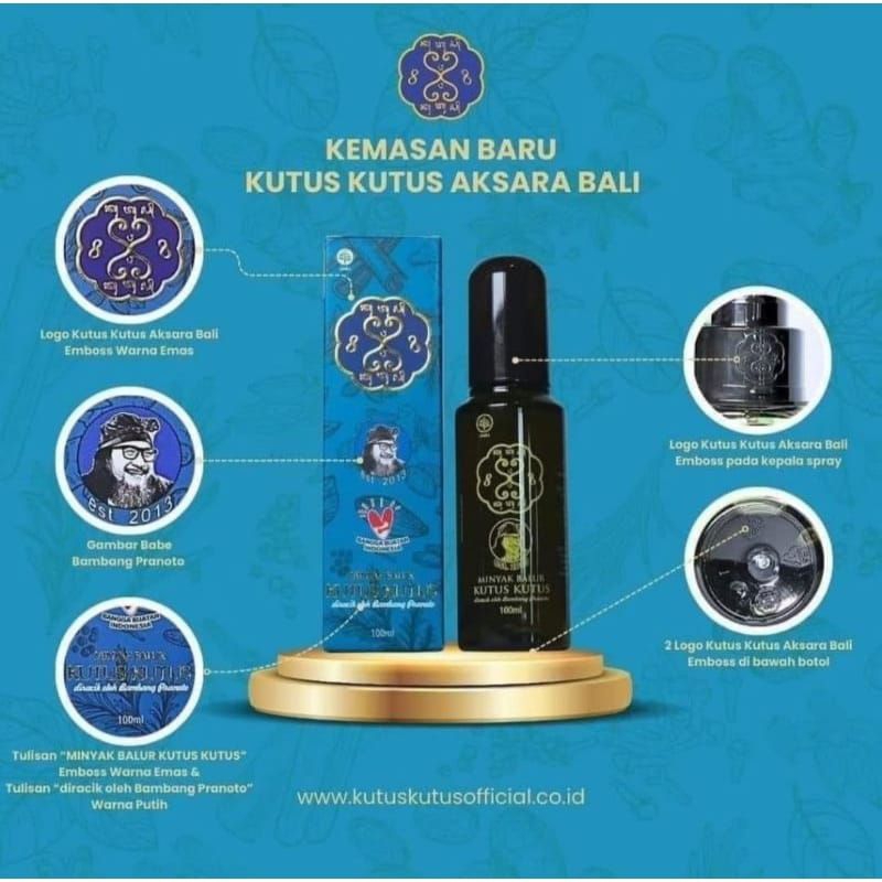 Jual minyak serbaguna/Minyak balur kutus Kutus original edisi terbaru ...