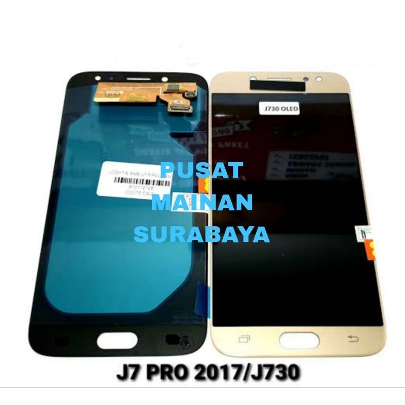 Jual LCD TOUCHSCREEN SAMSUNG J7 PRO 2017 / J730 - OLED 2 COMPLETE ...
