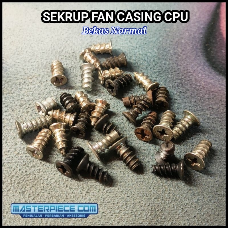 Jual Baut Skrup Sekrup Screw Fan Kipas DC Case Casing PC CPU Komputer ...