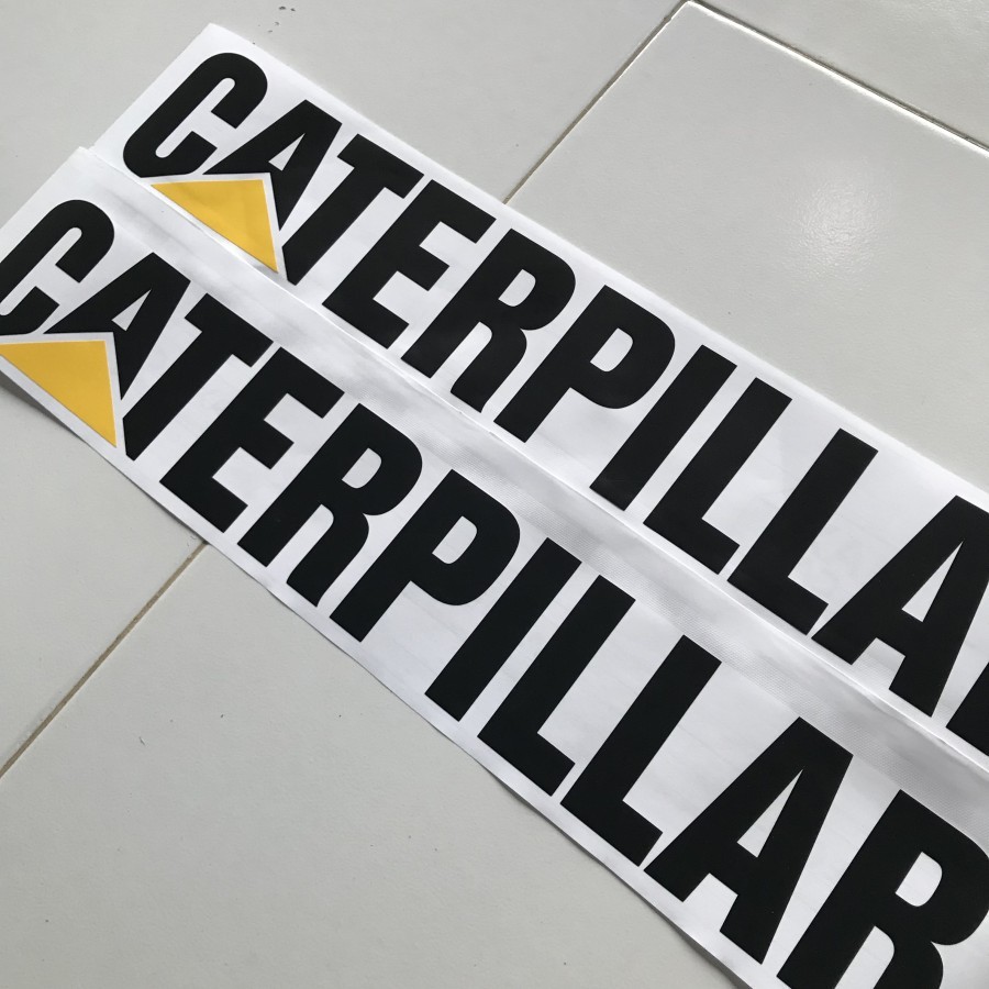 Jual caterpillar stiker cutting panjang | Shopee Indonesia