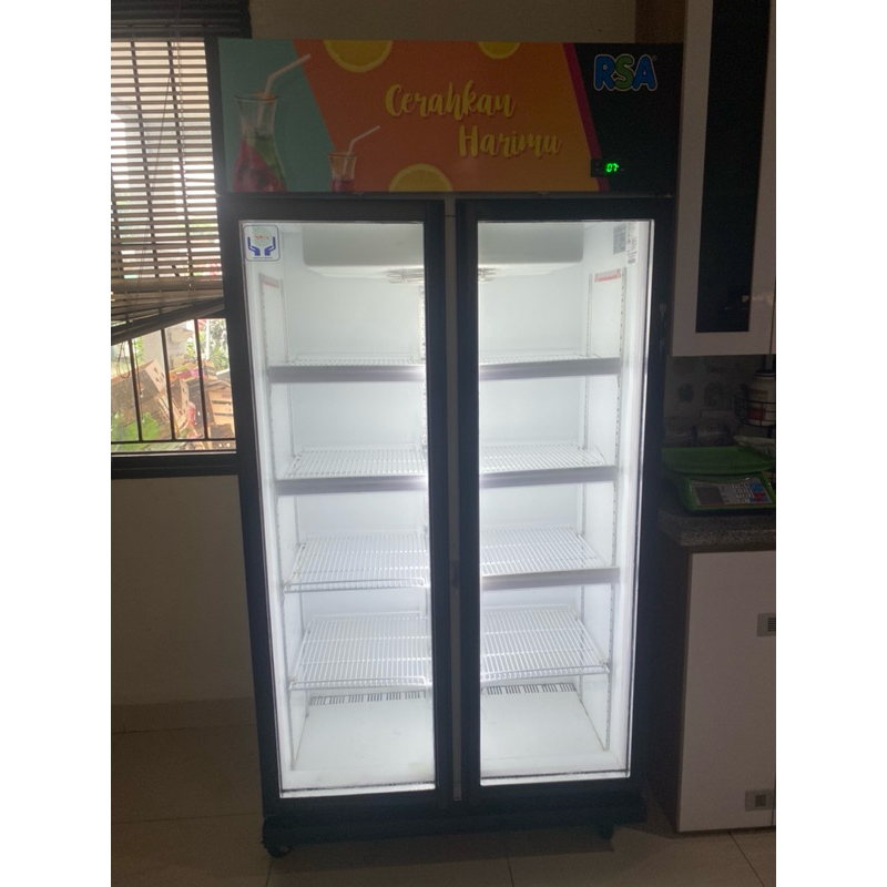 Jual SHOWCASE CHILLER RSA TYPE OPAL 370 lt | Shopee Indonesia