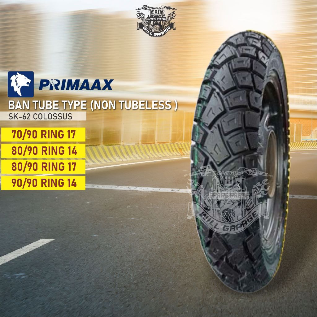 Jual BAN PRIMAAX SK-62 COLOSSUS / BAN PRIMAX / NON TUBELESS / BAN MOTOR ...