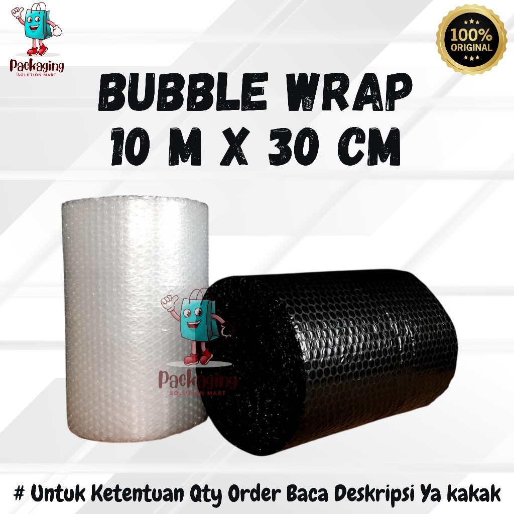 Jual Bubble Wrap 10M x 30CM – Pilihan Terbaik untuk Packing Aman dan ...