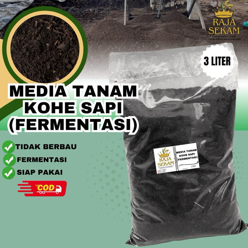 Jual PUPUK KANDANG KOHE FERMENTASI / MEDIA TANAM KOHE SAPI FERMENTASI ...