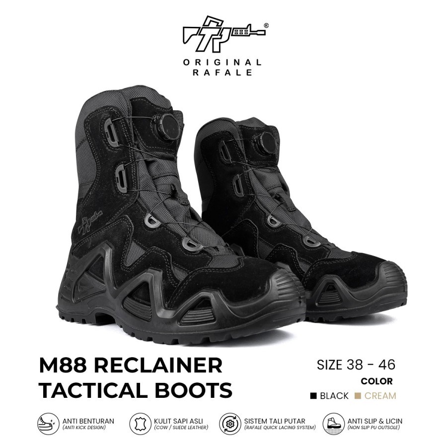 Jual SEPATU TACTICAL ORIGINAL RAFALE M88 SEPATU BOA SYSTEM PREMIUM ...