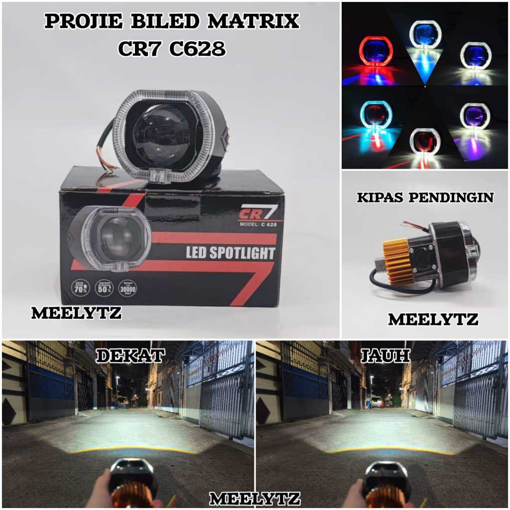 Jual CR7 C628 IBRIGHT ZE 76 - Projie Biled Matrix 2.5inc | Shopee Indonesia