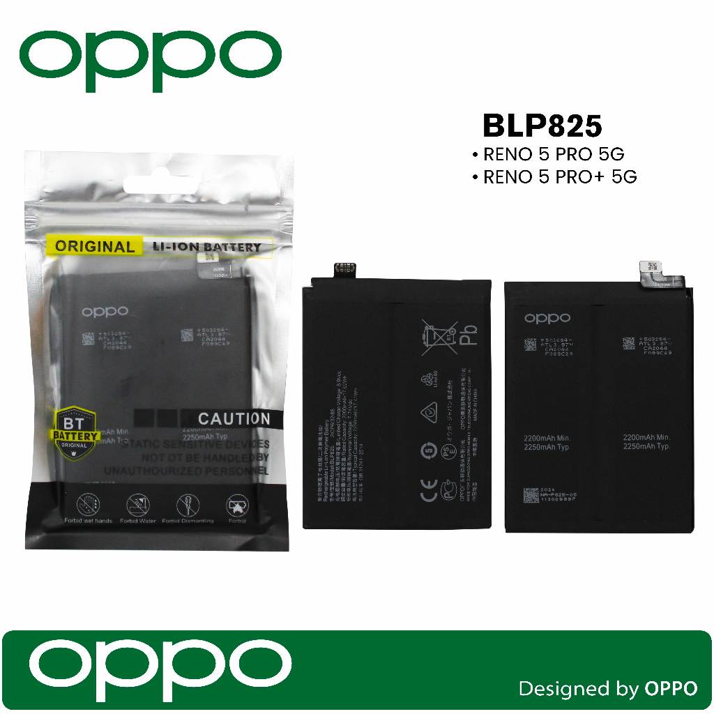 Jual Battery Baterai BLP825 for Oppo Find X3 Neo / Reno5 Pro 5G / Reno5 ...