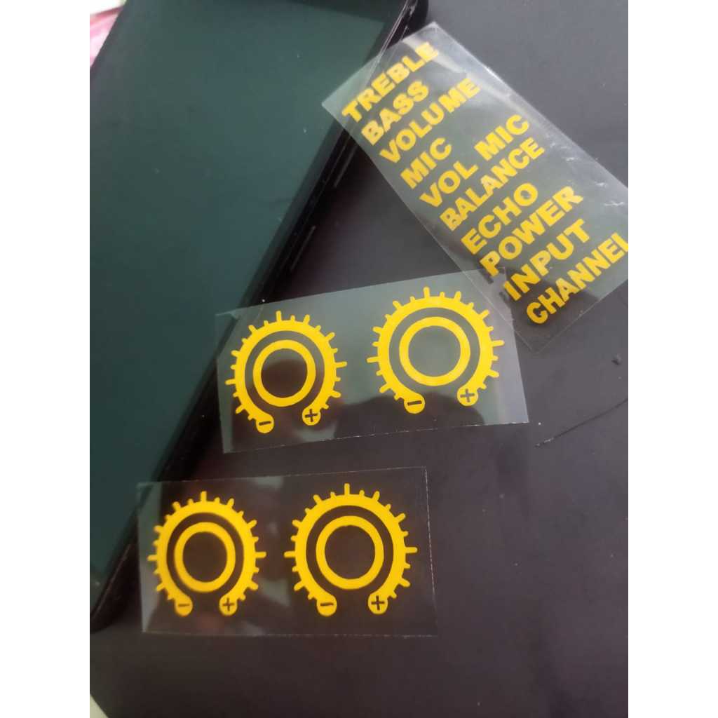 Jual STICKER POTENSIO BAHAN CUTTING FOSFOR STIKER POTENSIO STIKER KNOP ...