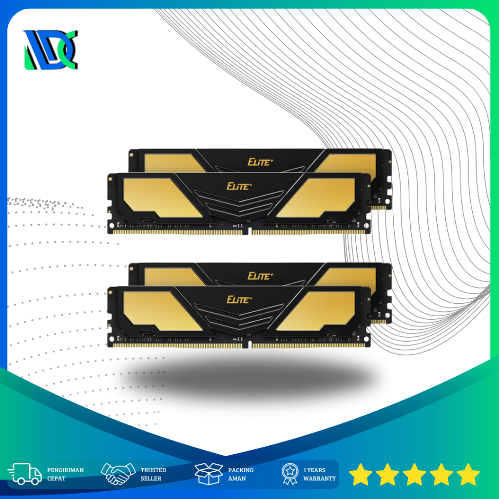 Jual Team Elite Plus DDR4 64GB Kit (2*32GB) 3200Mhz - RAM Memory DDR4 2 ...