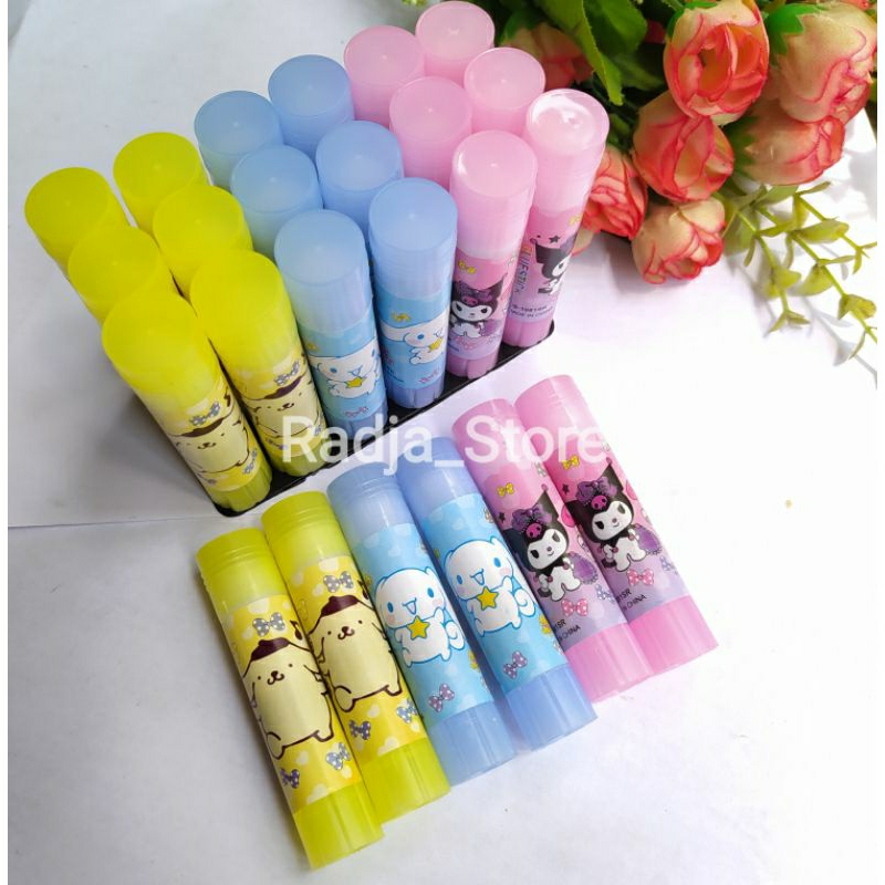 Jual Lem Stick /Glue Stick/ Lem kertas murah kecil 10gr (1 pc) | Shopee ...