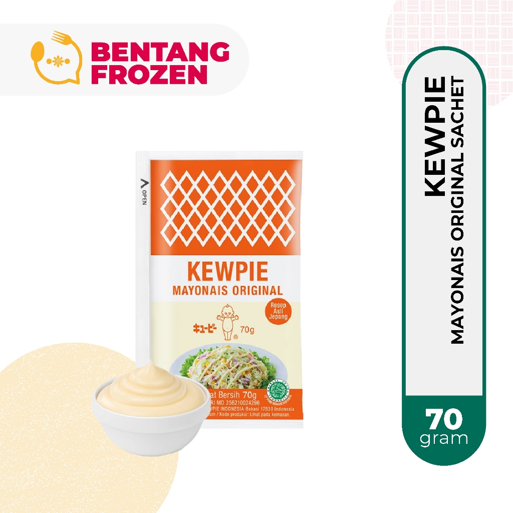 Jual Kewpie Mayonais Original Sachet 70gr / Mayonnaise / Mayones ...