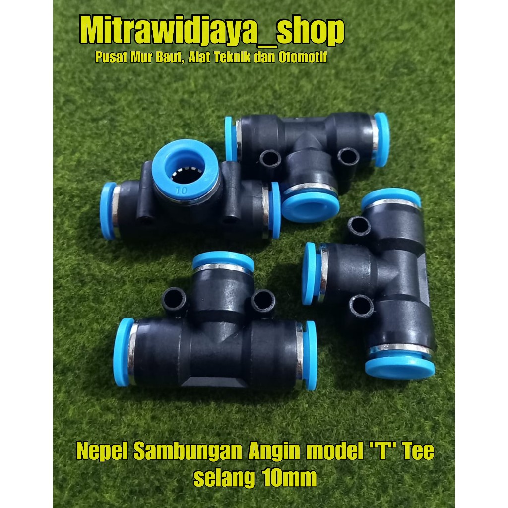 Jual Fitting pneumatic / sambungan selang angin model TEE (T) SPE ...