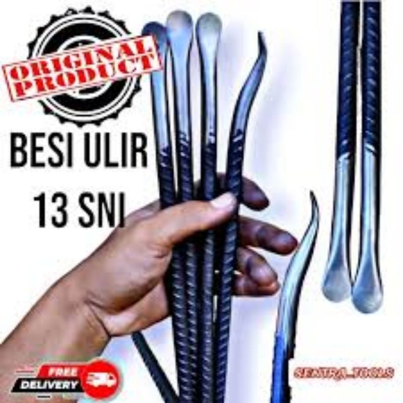 Jual alat cukil ban motor besi ulir 13 mili SNI Alat pembuka ban sepeda ...