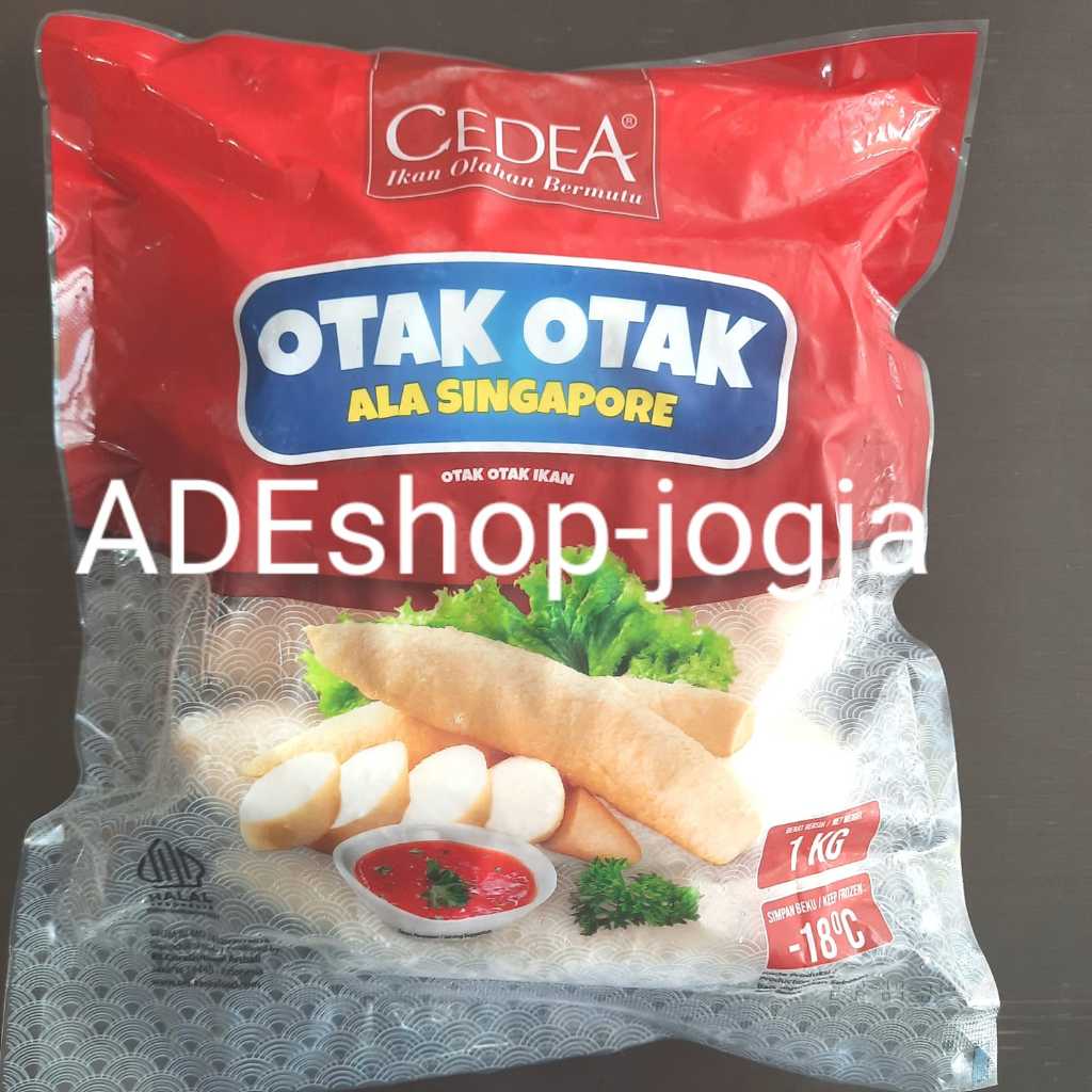Jual Otak-Otak ikan ala singapore cedea 1 kg otak fish cake singapura ...
