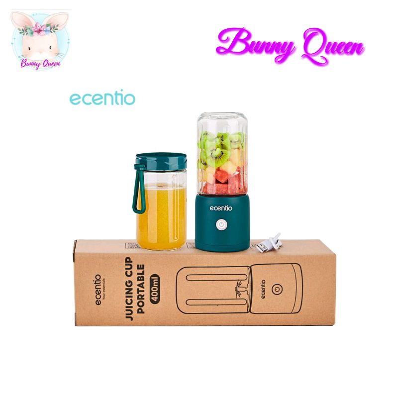 Jual Ecentio Kaca Blender 8 Mata Pisau Portable Juicer Mini Multifungsi | Shopee Indonesia