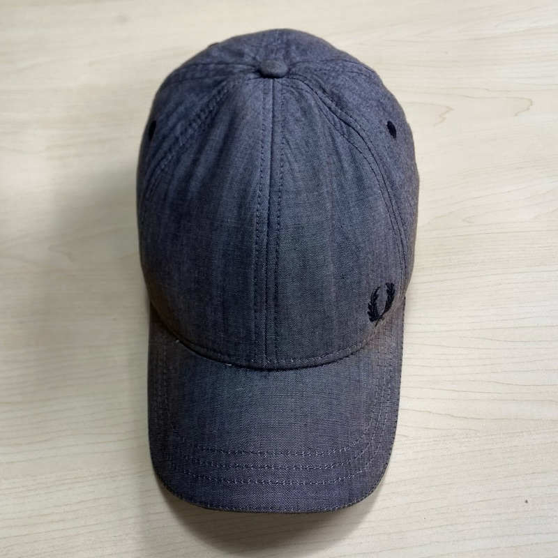 Jual Fred perry laure pique dark gray cap topi original | Shopee Indonesia