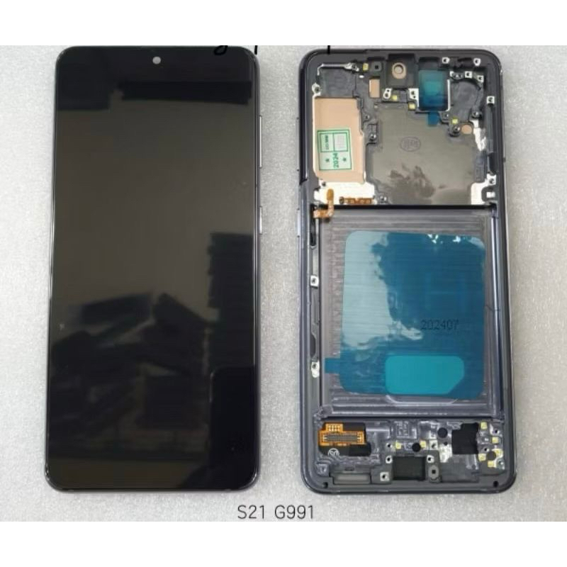 Jual LCD TOUCHSCREEN SAMSUNG GALAXY S21 5G G991 OLED2 PLUS FRAME | Shopee Indonesia