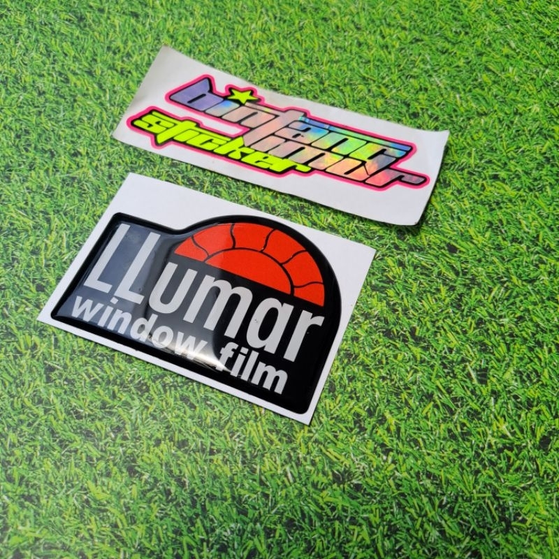 Jual STICKER EMBLEM LLUMAR STICKER KACA MOBIL STICKER TIMBUL | Shopee ...