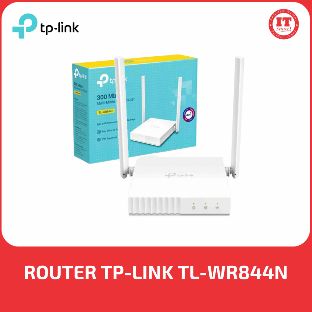 Jual ROUTER TP-LINK TL-WR844N | 300 Mbps Multi-Mode Wi-Fi Router ...