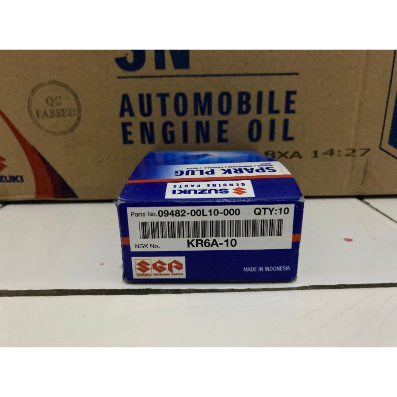 Jual Suzuki Spark Plug All Suzuki Original Part No. 09482-00L10-000 ...