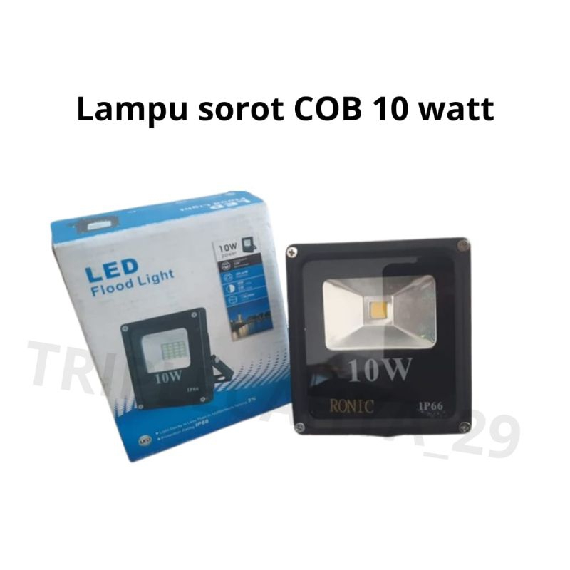 Jual Lampu sorot Led Outdoor 10 watt / Lampu sorot Cob / Lamou flood ...