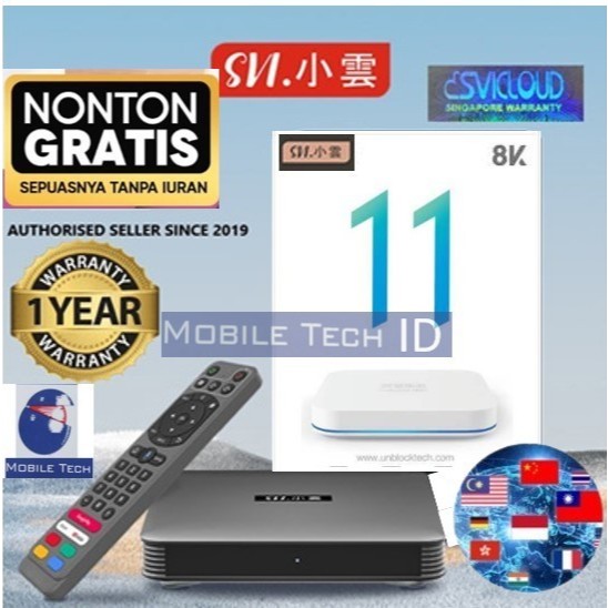 Jual Android TV Box SVICLOUD 9P RAM 4GB/64GB 9S RAM 2GB/32GB GARANSI NEW - 5S | Shopee Indonesia